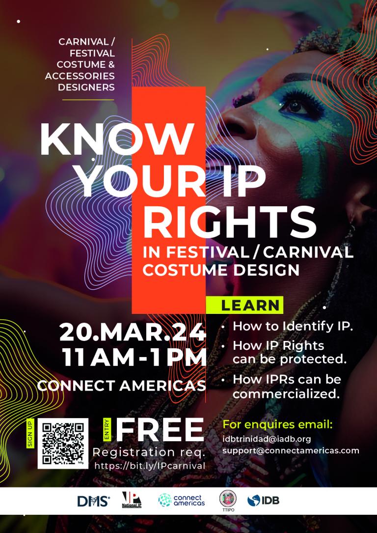 IP Training for Carnival Costume Designers | ConnectAmericas